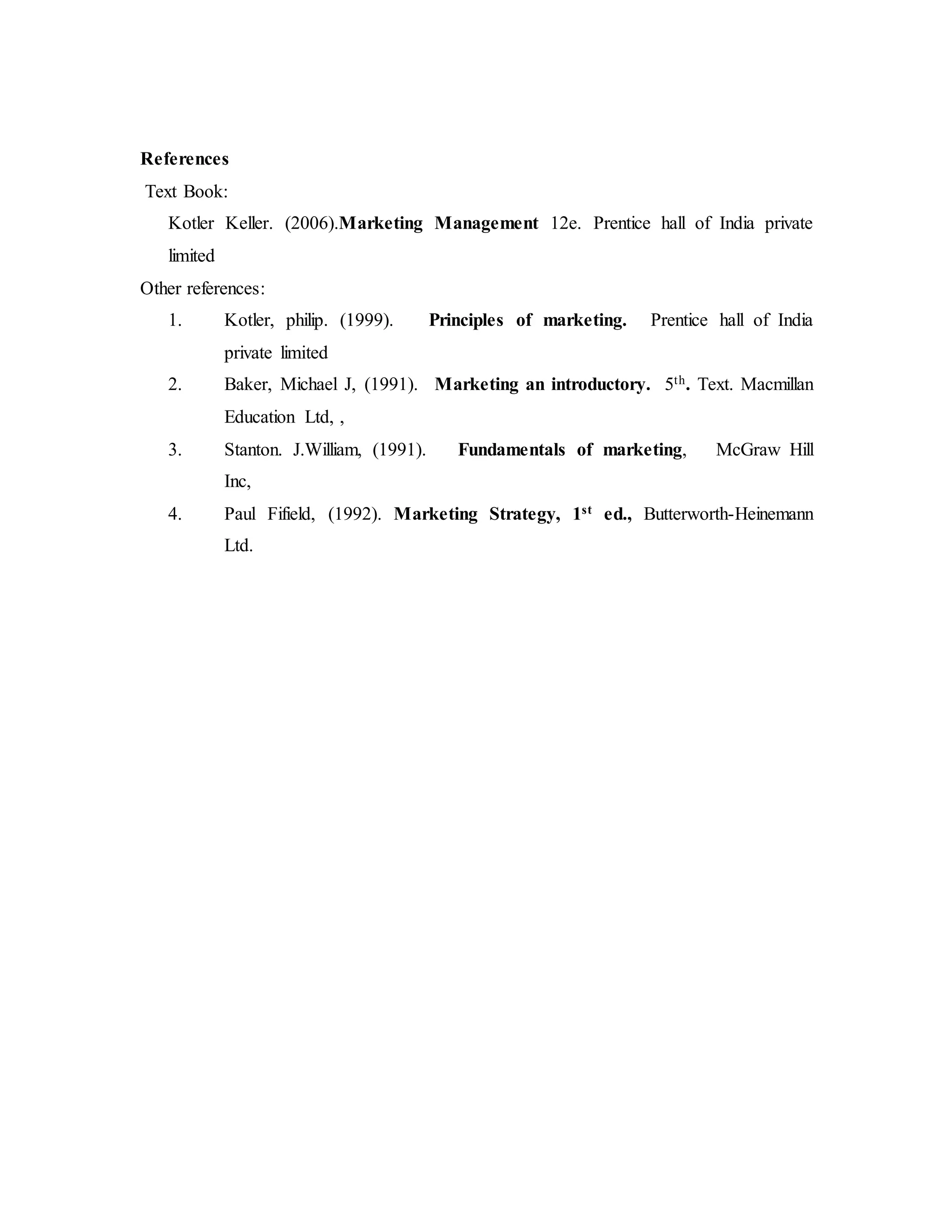 Fundamentals of Marketing Course Outline.doc