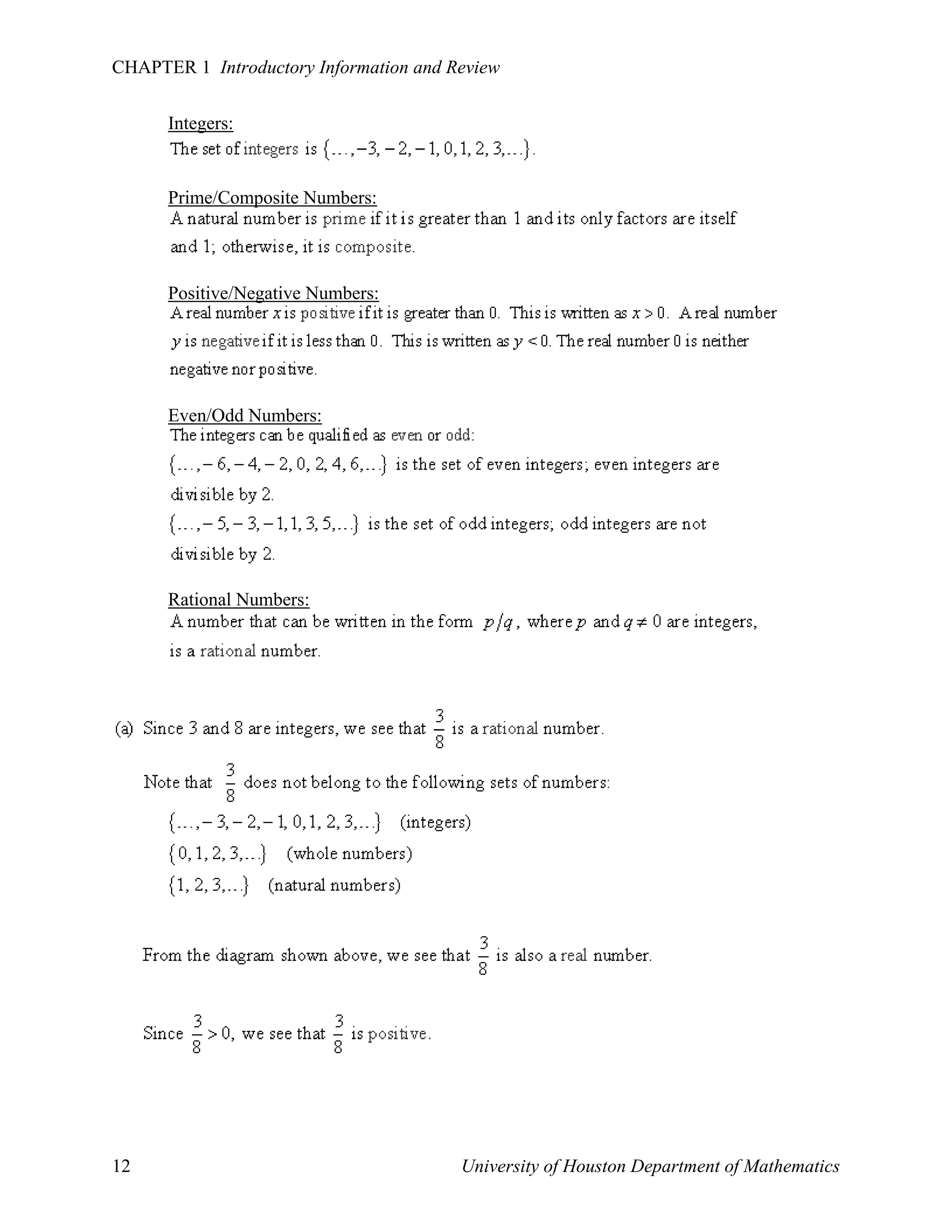 Fundamentals of math | PDF