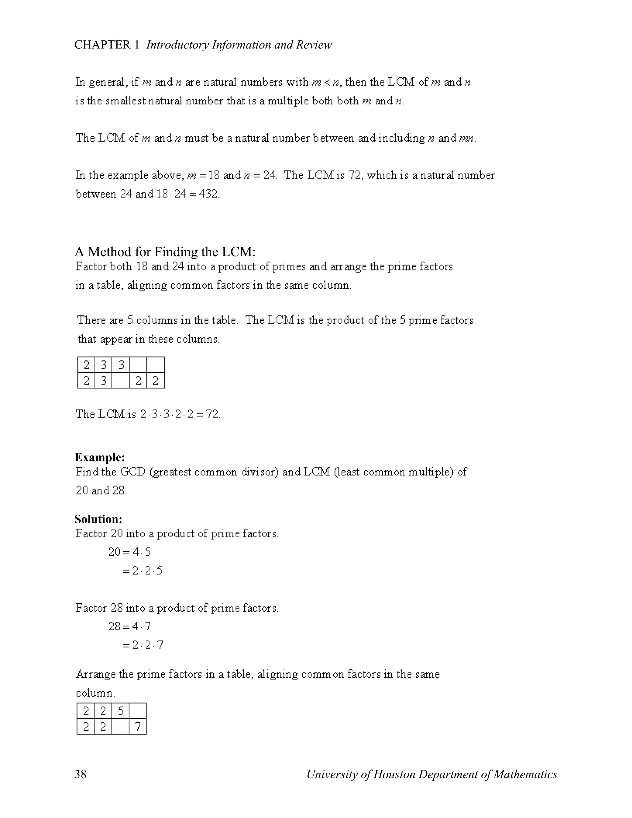 Fundamentals of math | PDF