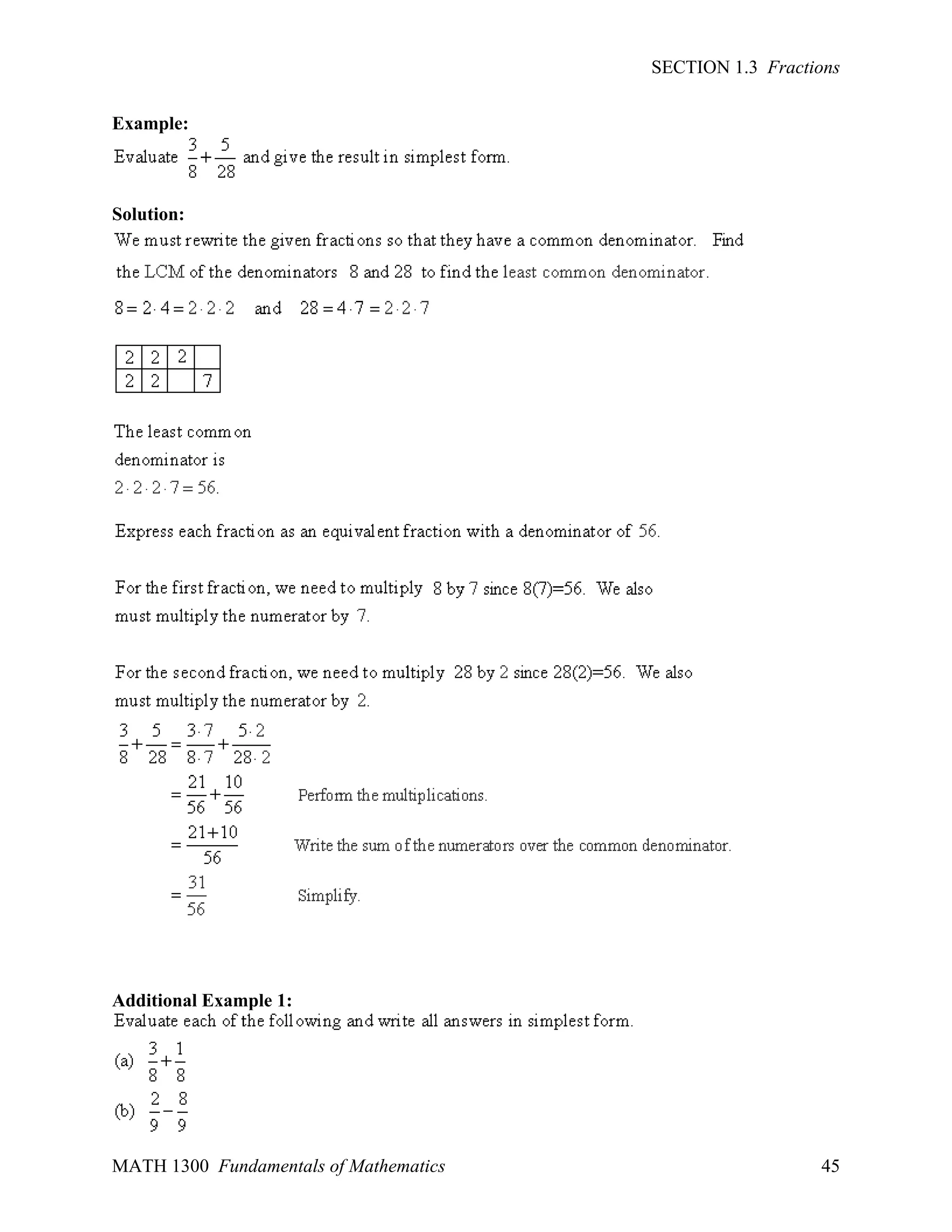 Fundamentals of math | PDF