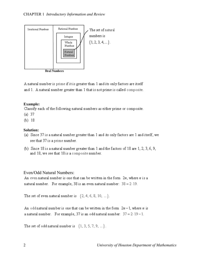 Fundamentals of math | PDF