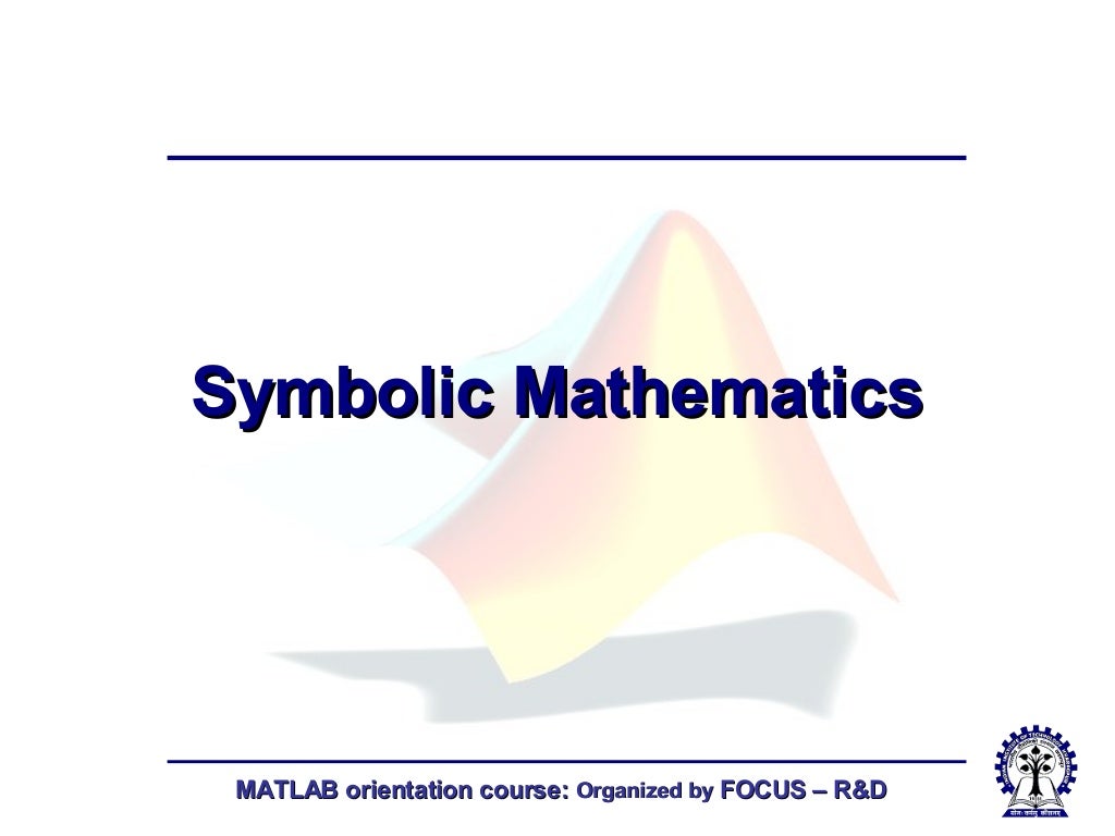 Fundamentals of matlab