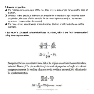 Fundamentals of measurement and calculation | PPTX