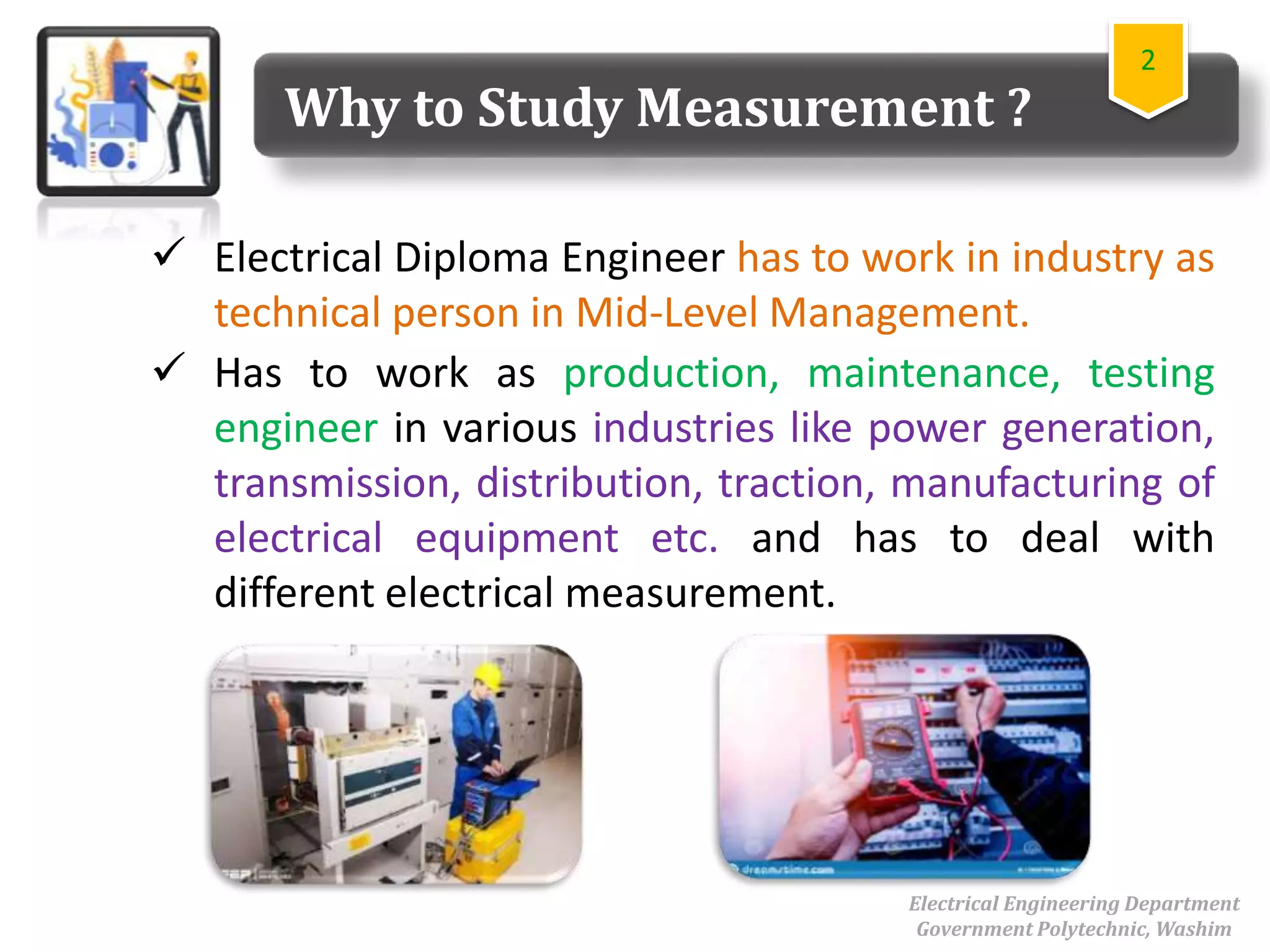 Fundamentals of Measurement | PPTX