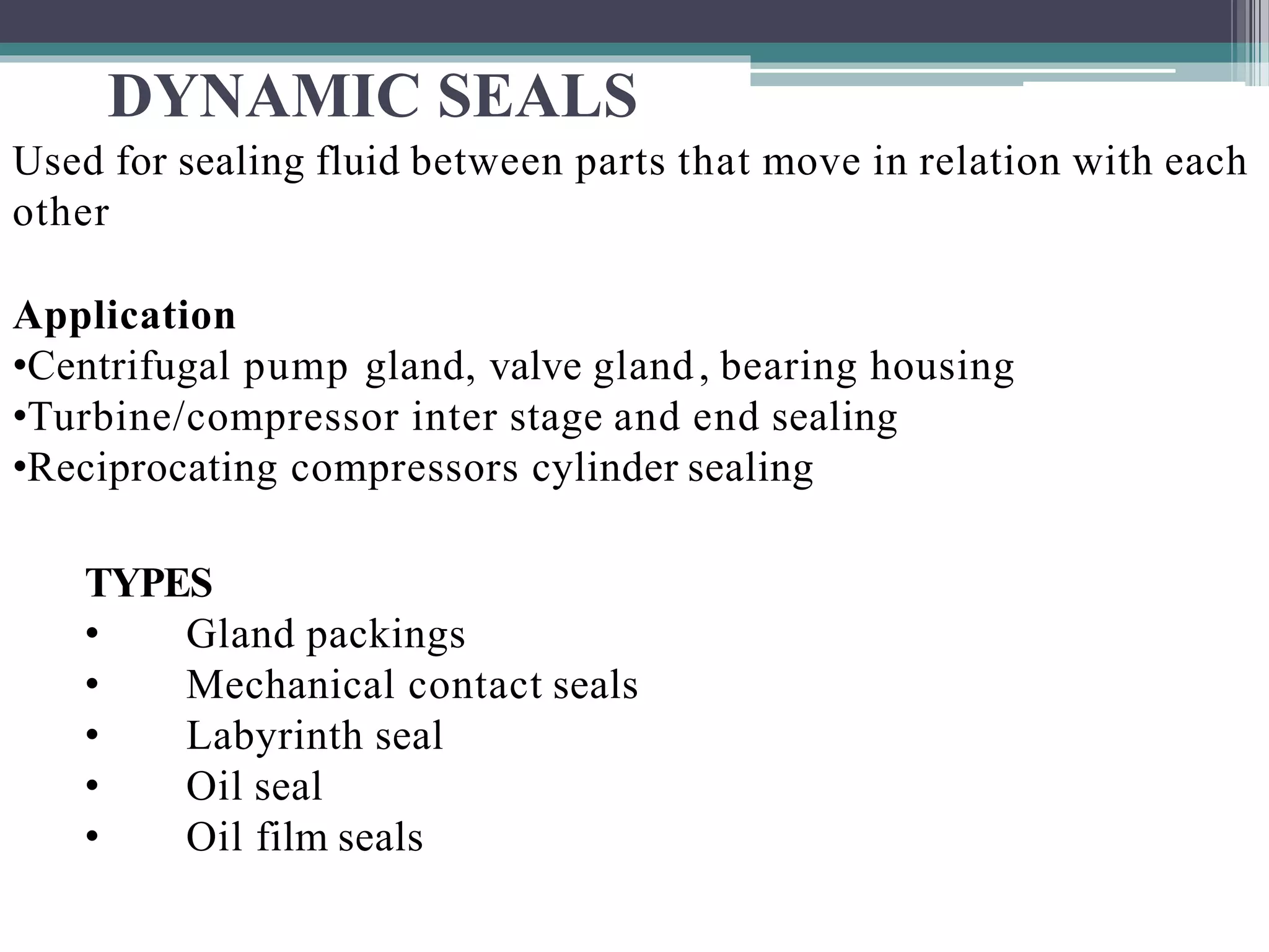 Fundamentals of mechanical seals | PPTX | Physics | Science