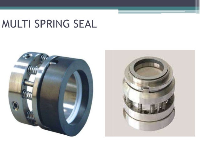 Fundamentals of mechanical seals