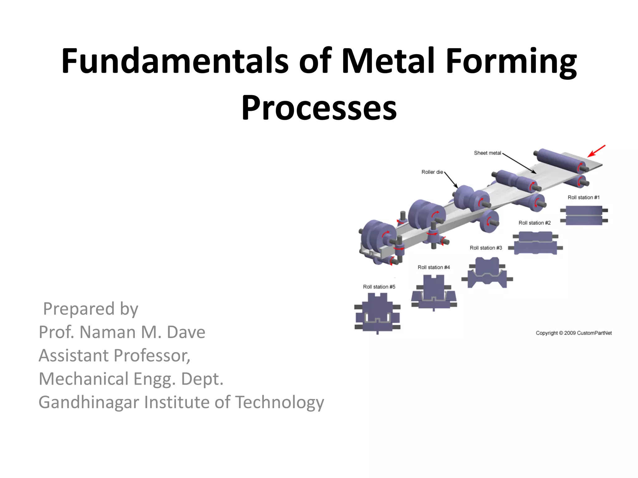 Fundamentals of metal forming processes | PDF