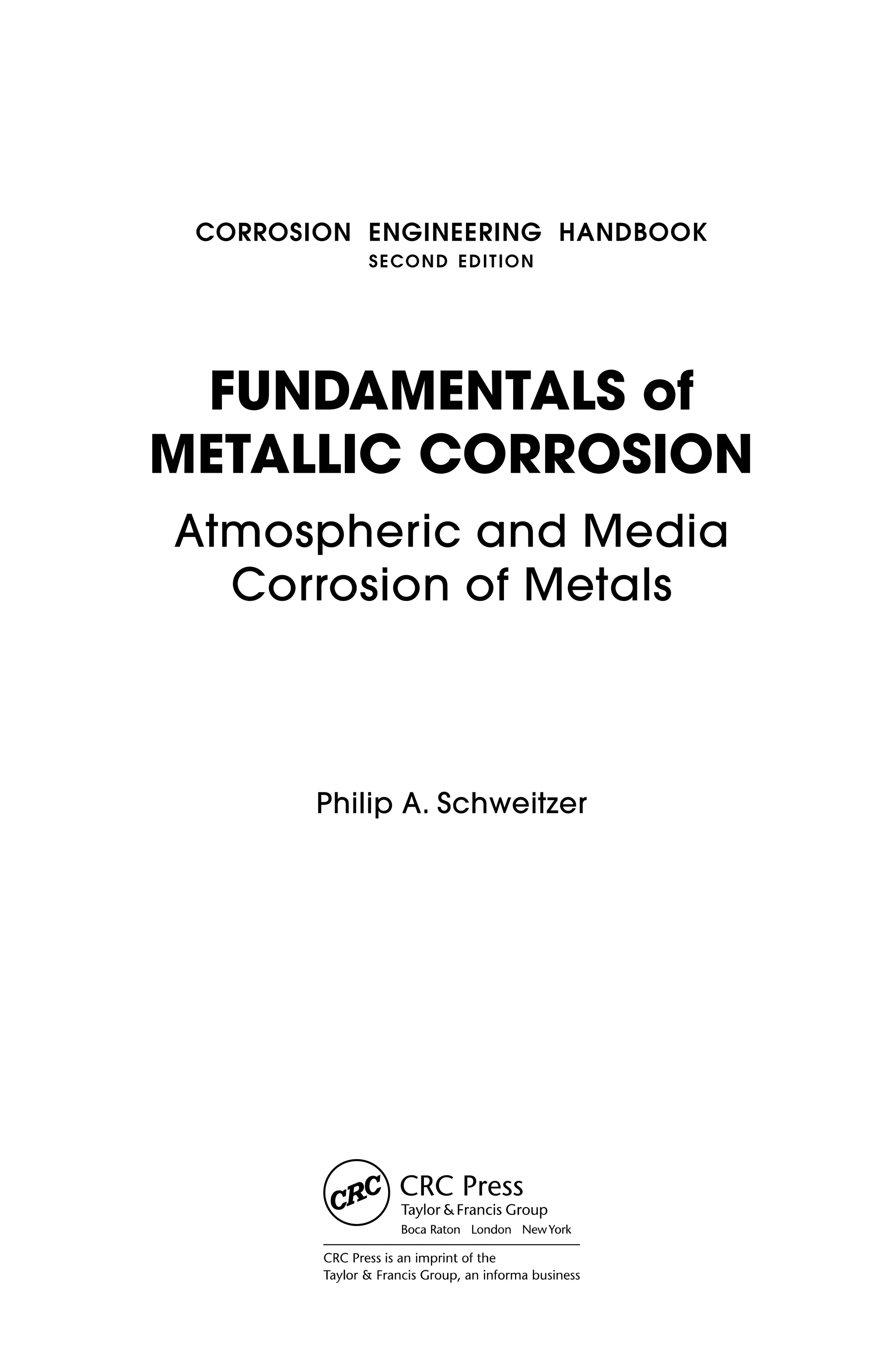 Fundamentals of metallic corrosion | PDF