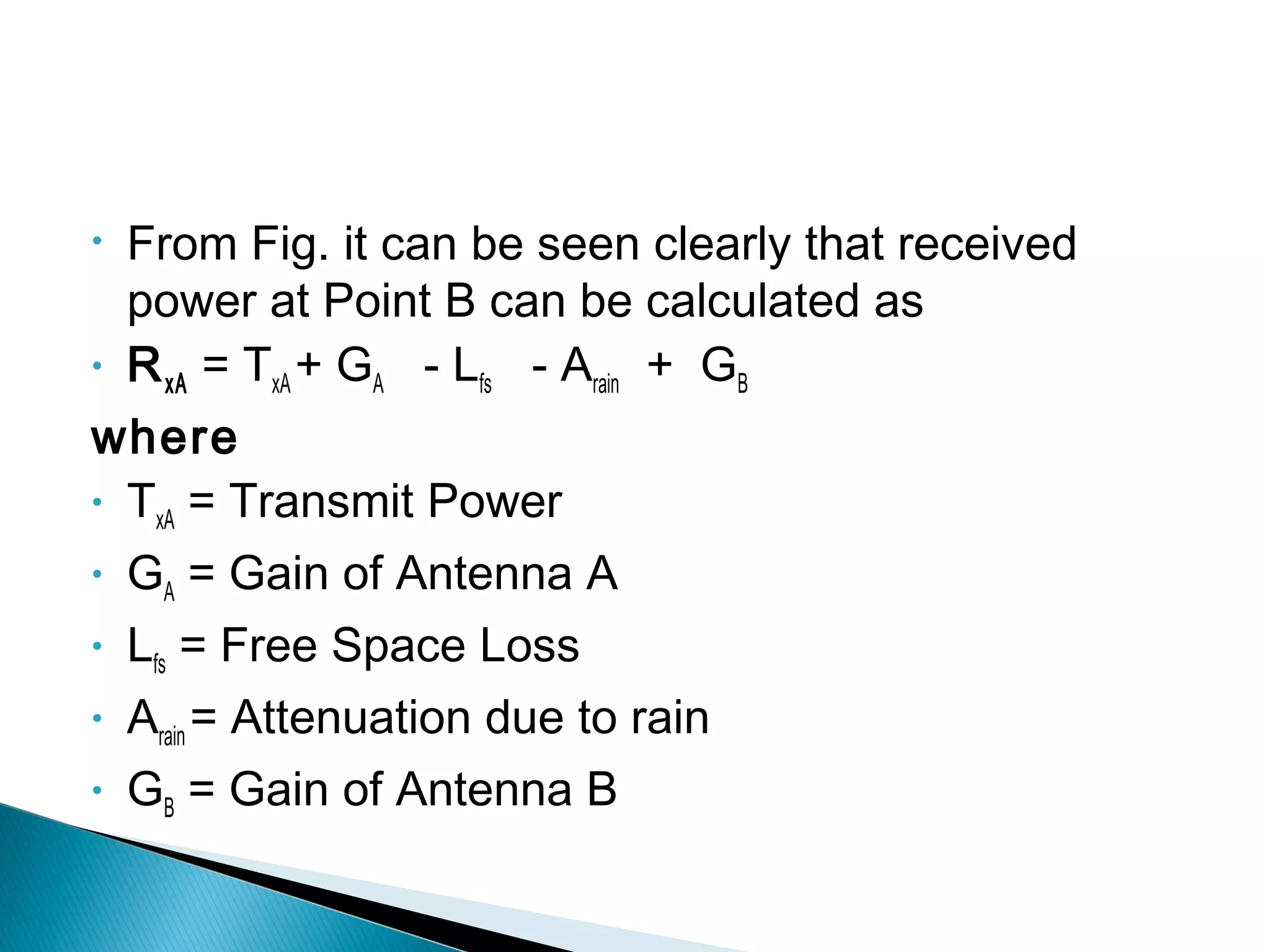 Fundamentals of microwave link design | PPT