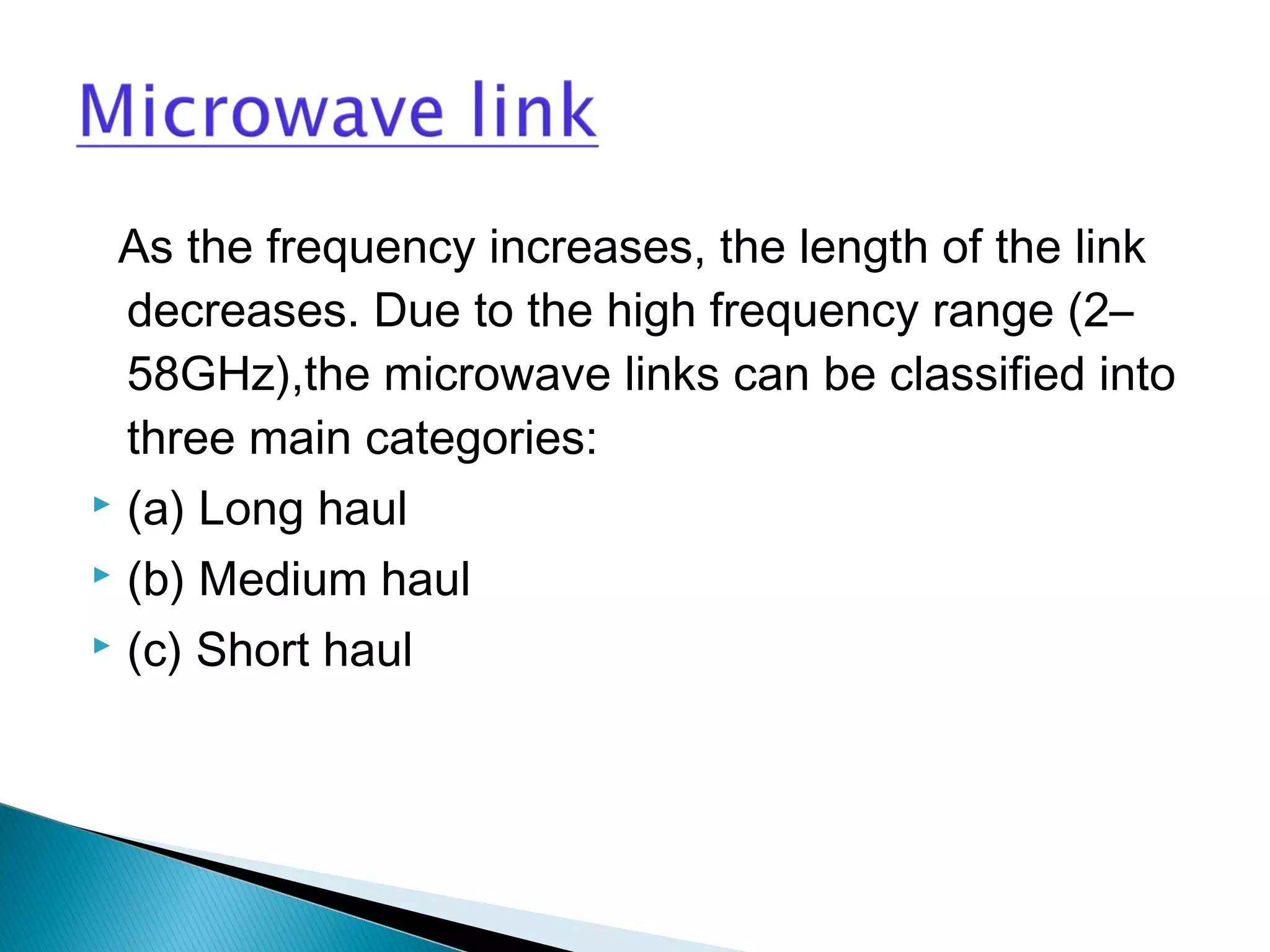 Fundamentals of microwave link design | PPT