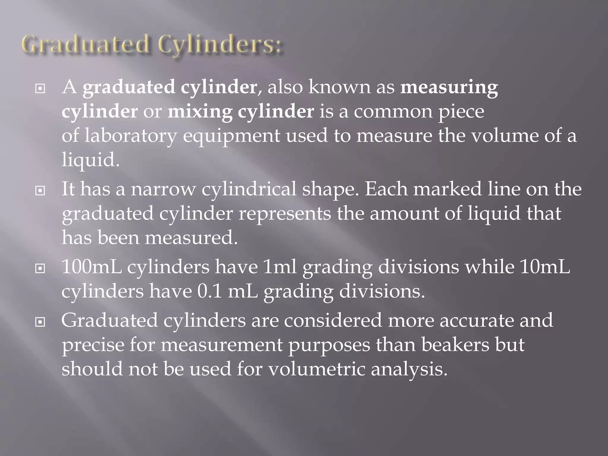 Common Glassware used in Lab | PPTX