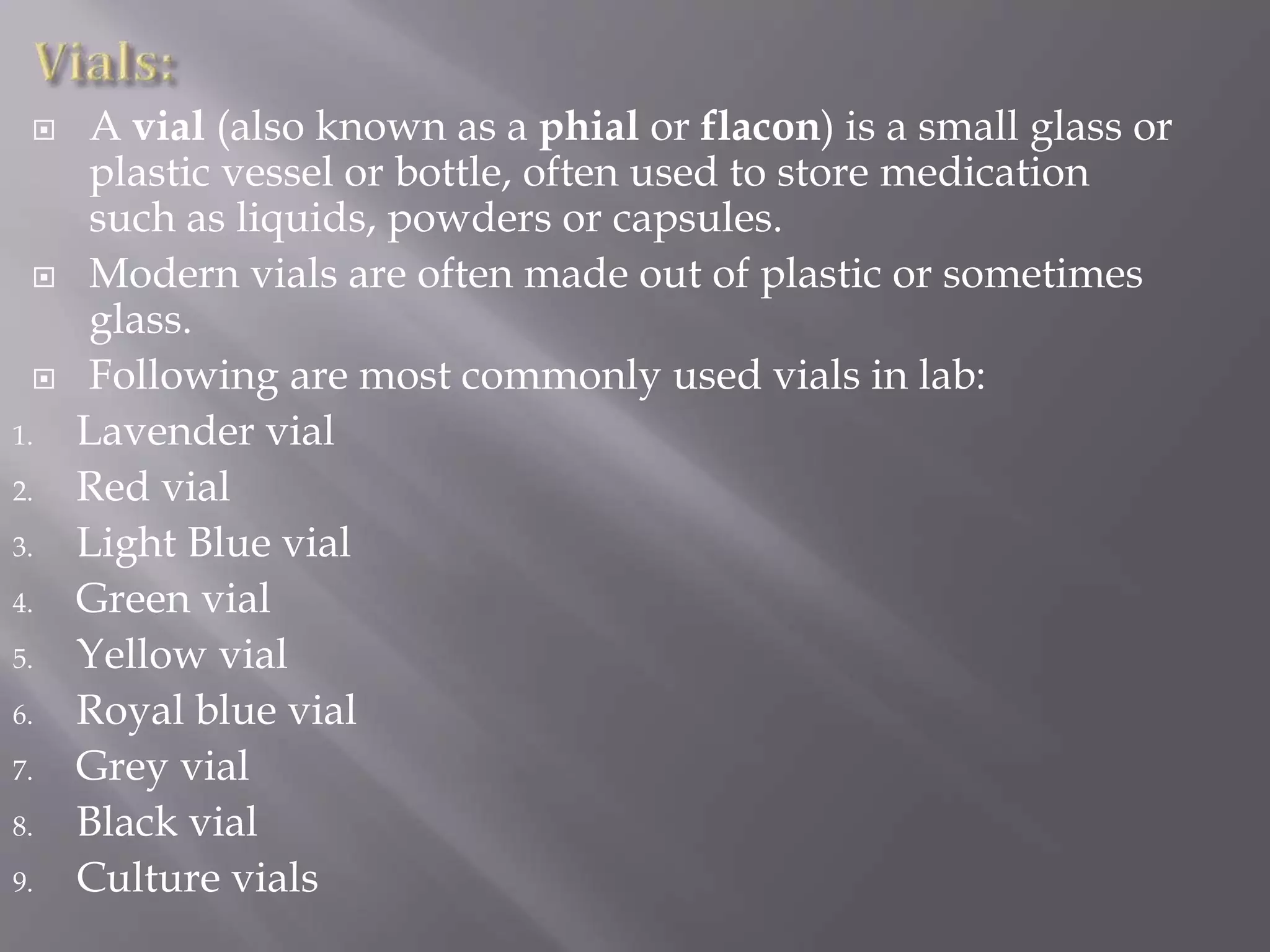 Common Glassware used in Lab | PPTX