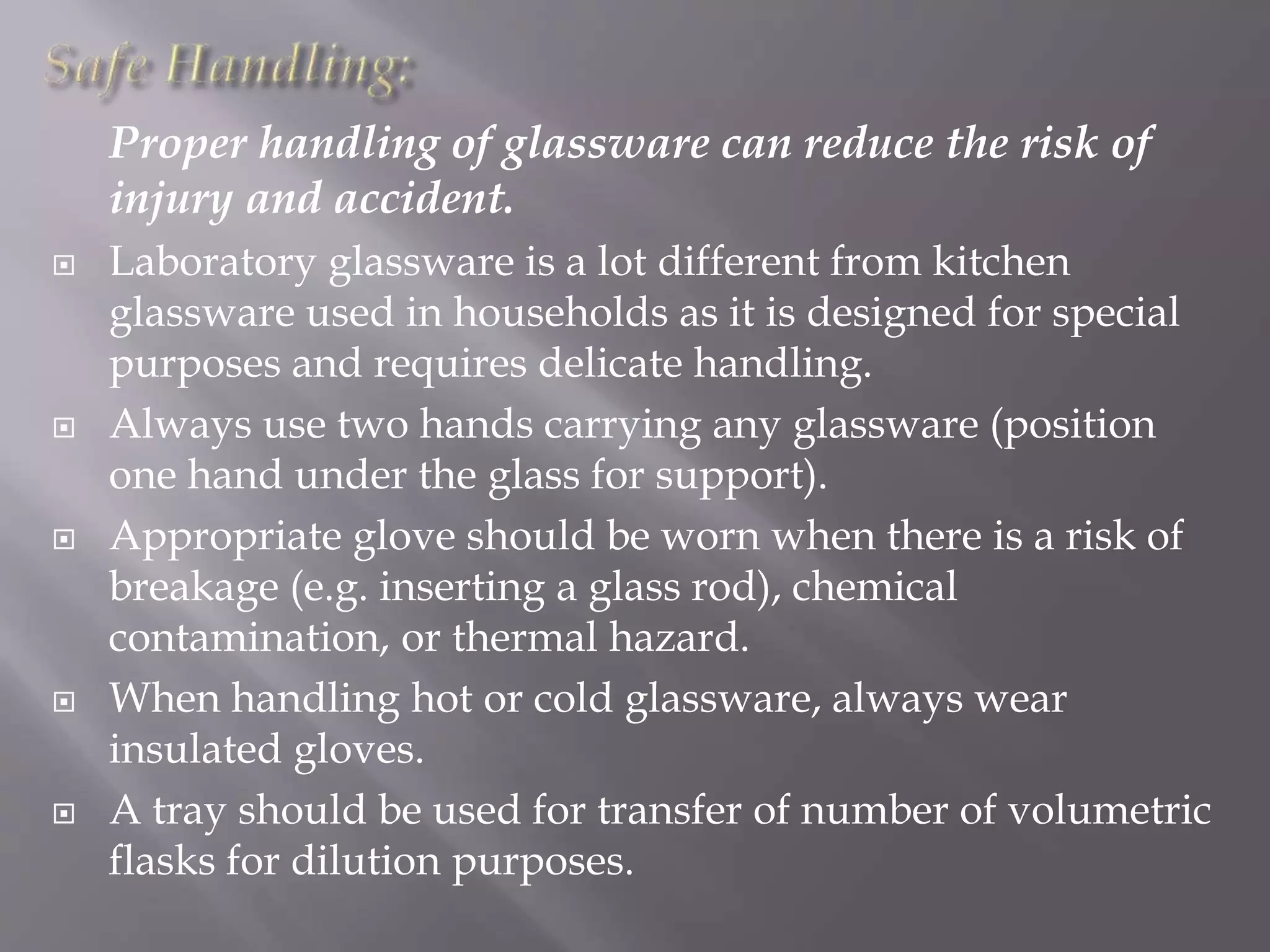 Common Glassware used in Lab | PPTX