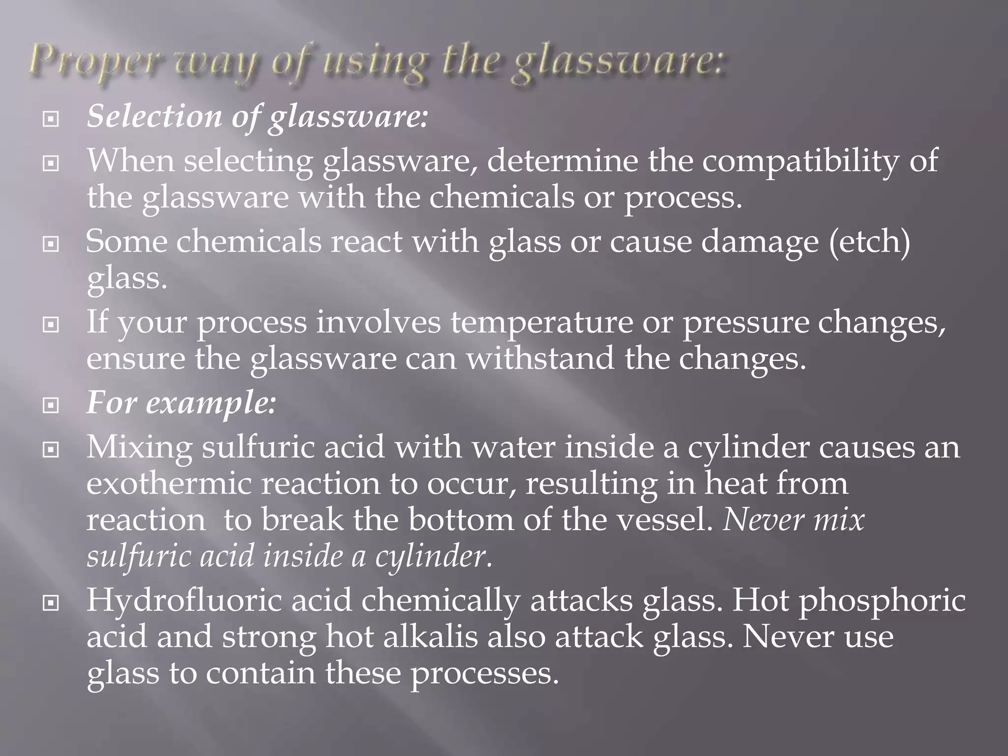 Common Glassware used in Lab | PPTX