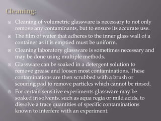 Common Glassware used in Lab | PPTX