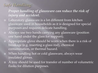 Common Glassware used in Lab | PPTX