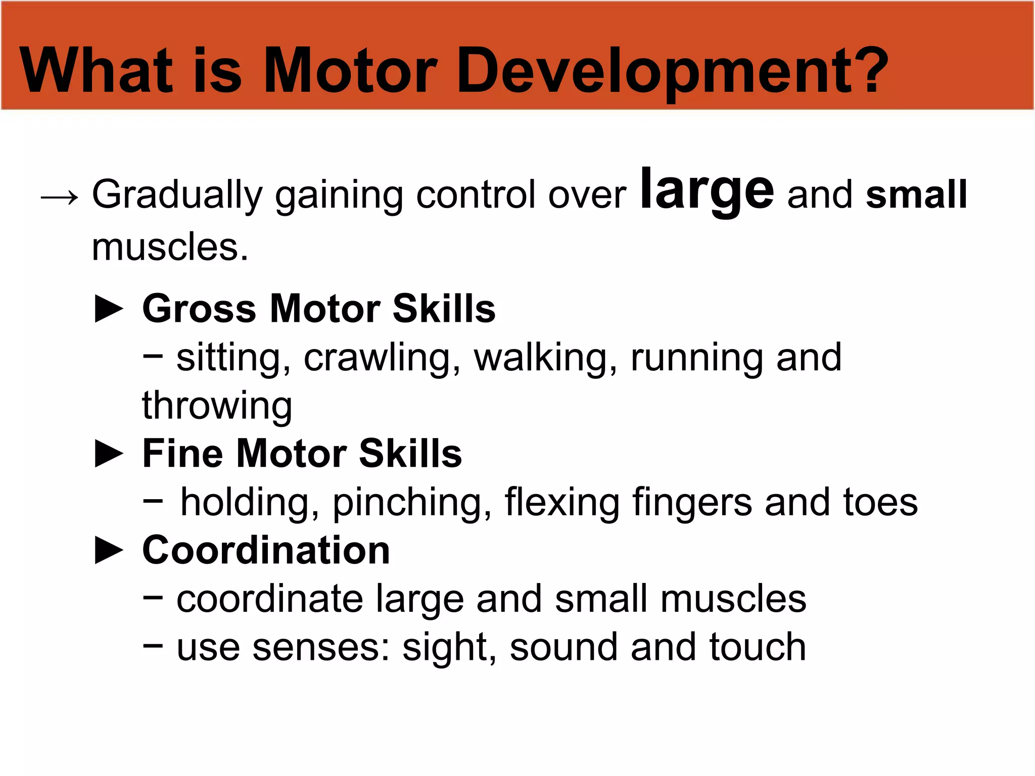 Fundamentals of Motor and Perceptual skills | PPTX