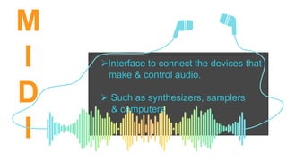 Fundamentals of multimedia - Audio | PPT