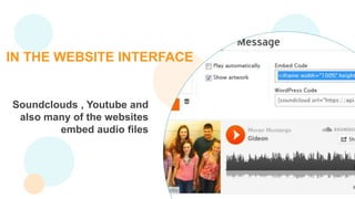 Fundamentals of multimedia - Audio | PPTX