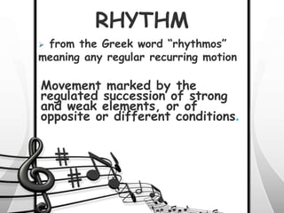 Fundamentals of music | PPTX