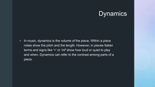Music Theory: Fundamentals of music | PPTX