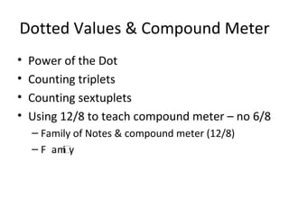 Fundamentals of music pulse, meter, rhythm | PPT