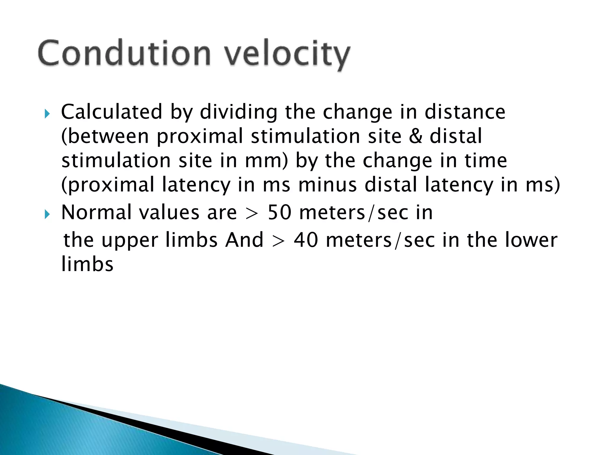 Fundamentals of nerve conduction study | PPTX