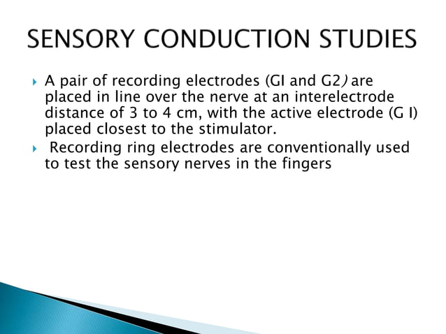 Fundamentals of nerve conduction study | PPTX