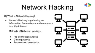 Fundamentals of network hacking | PPT