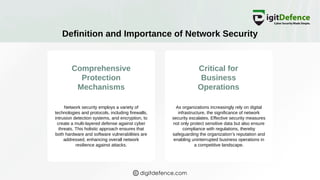 Fundamentals of Network Security - DigitDefence | PPT