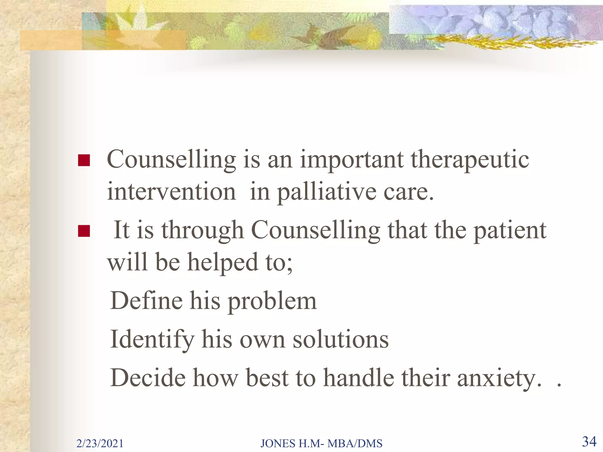 PALLIATIVE CARE | PPTX