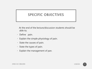 Fundamentals of nursing pain final | PPT