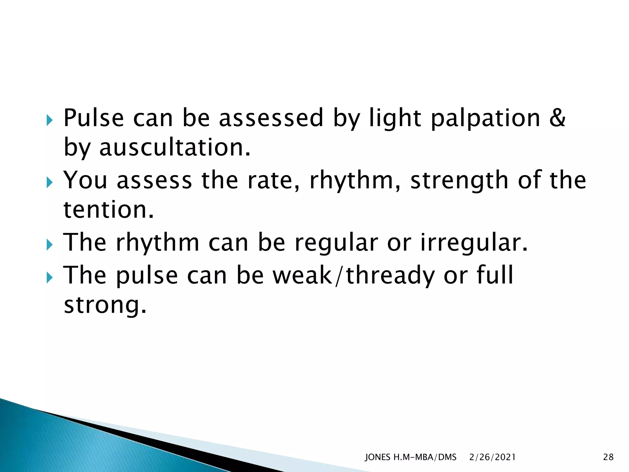 Fundamentals of nursing vital signs | PPTX