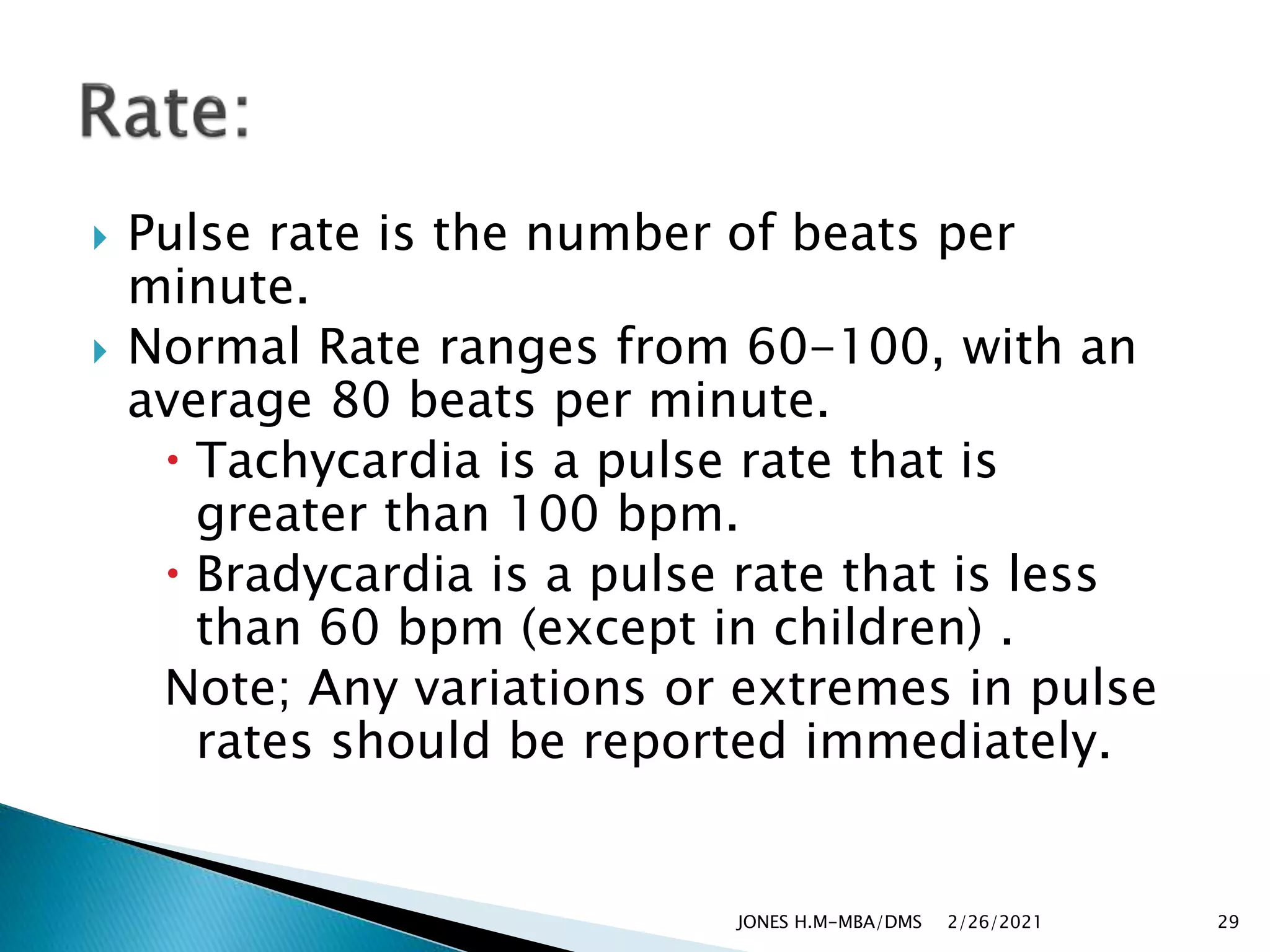 Fundamentals of nursing vital signs | PPTX