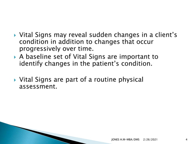 Fundamentals of nursing vital signs | PPTX