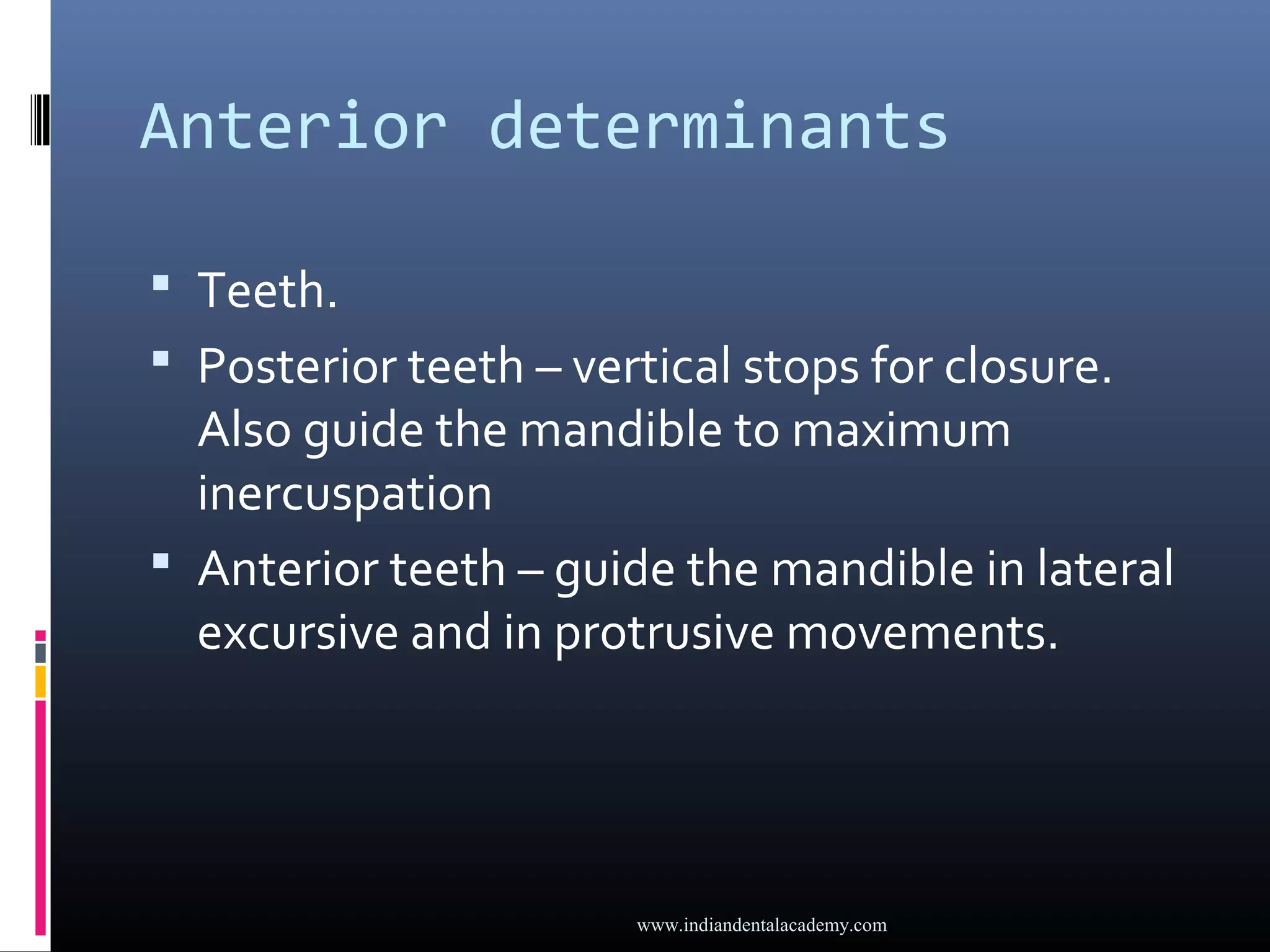 Fundamentals of occlusion/cosmetic dentistry courses | PPT