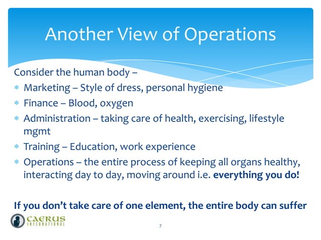 Fundamentals of operations management | PPTX