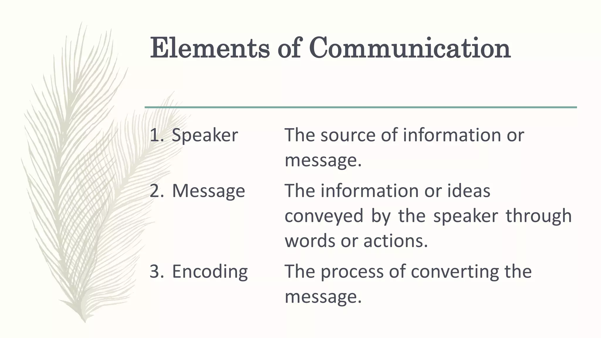 Fundamentals of Oral Communication | PPTX