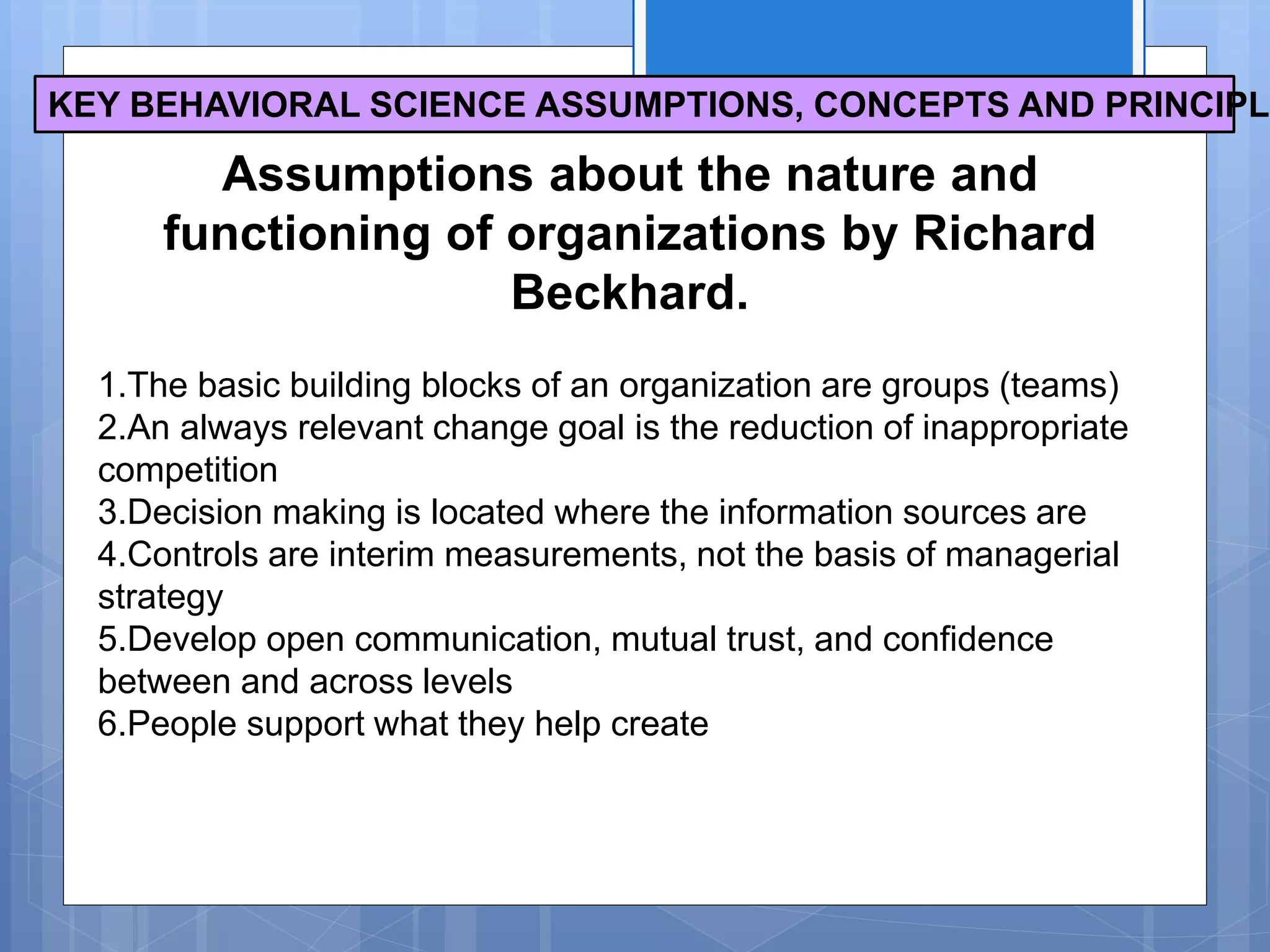 Fundamentals of organizational behavior | PPTX