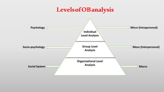 Fundamentals of organizational behavior | PPTX | Business ...