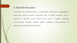 Fundamentals of organizational structure ppt | PPTX