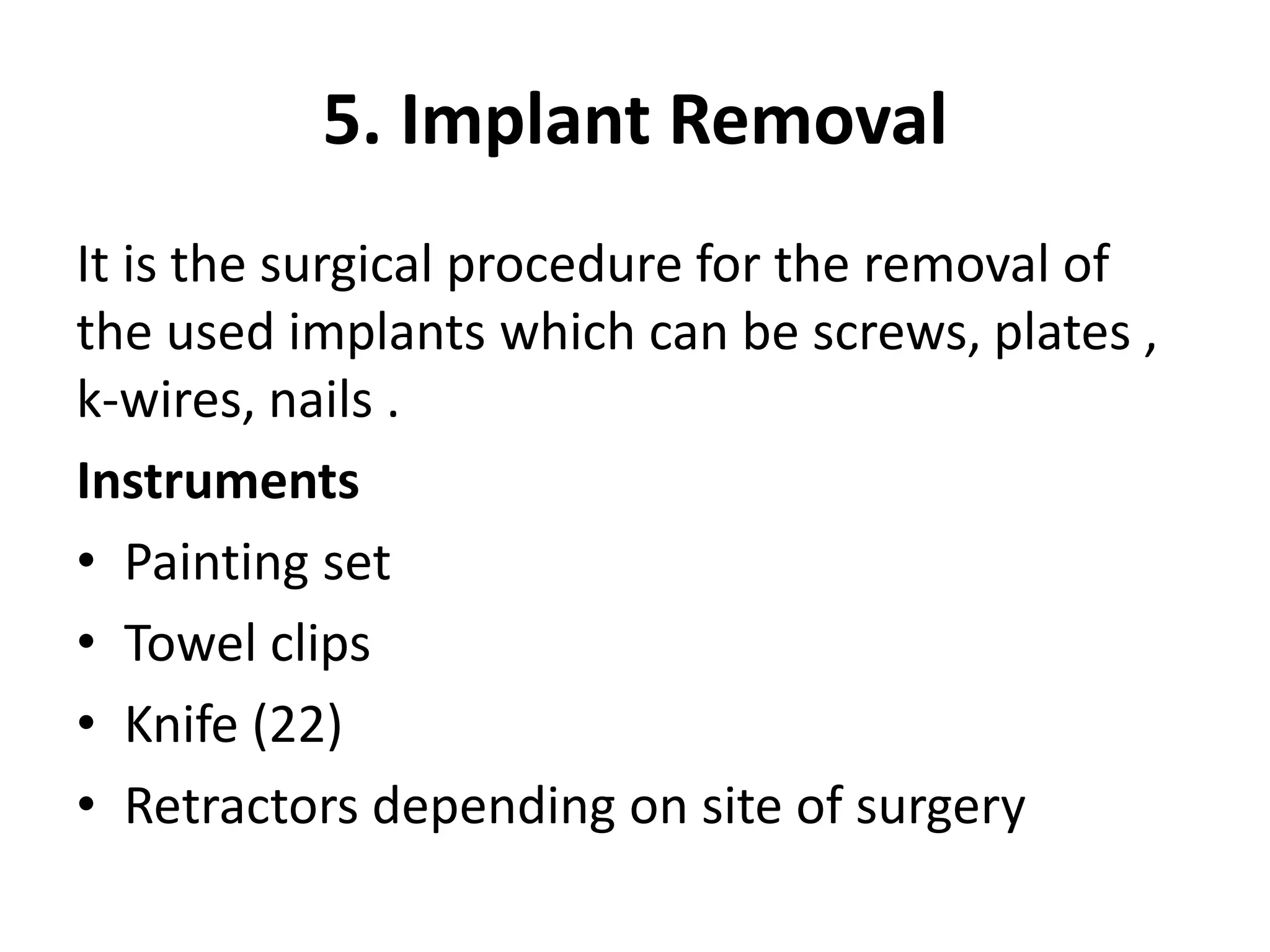 Fundamentals of orthopedic surgery for scrub nurses part | PPTX