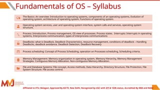 Fundamentals of OS_module_1: Introduction to OS | PPTX