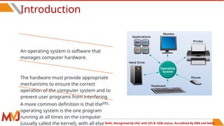Fundamentals of OS_module_1: Introduction to OS | PPTX
