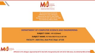 Fundamentals of OS_module_2 OS Services and IPC | PPTX