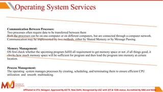 Fundamentals of OS_module_2 OS Services and IPC | PPTX