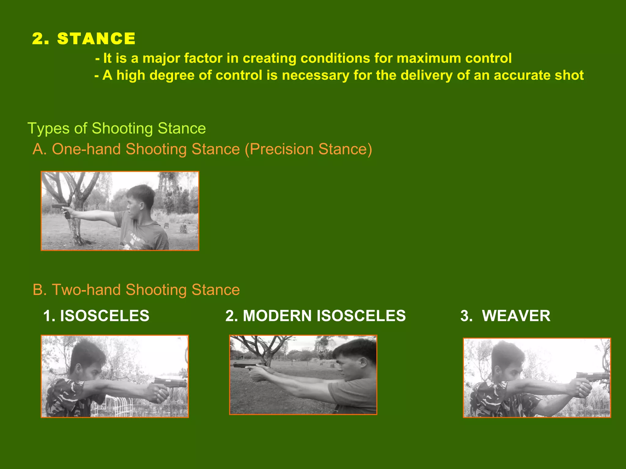 Fundamentals Of Pistol Marksmanship | PPT