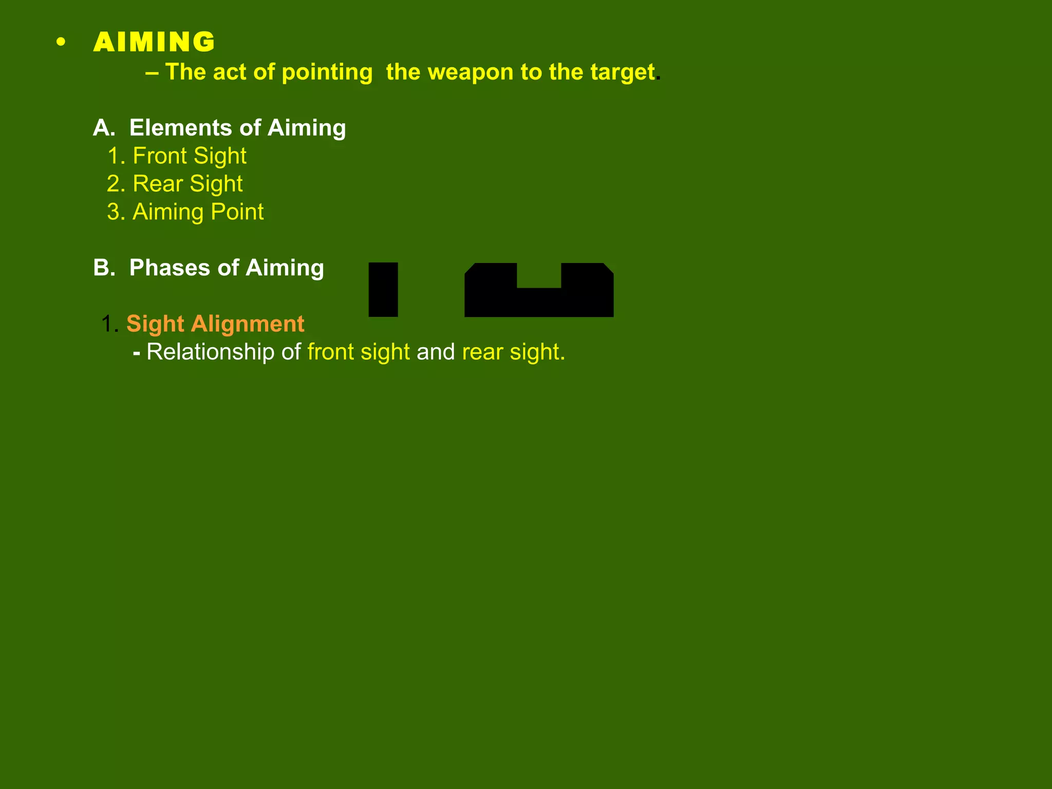 Fundamentals Of Pistol Marksmanship | PPT