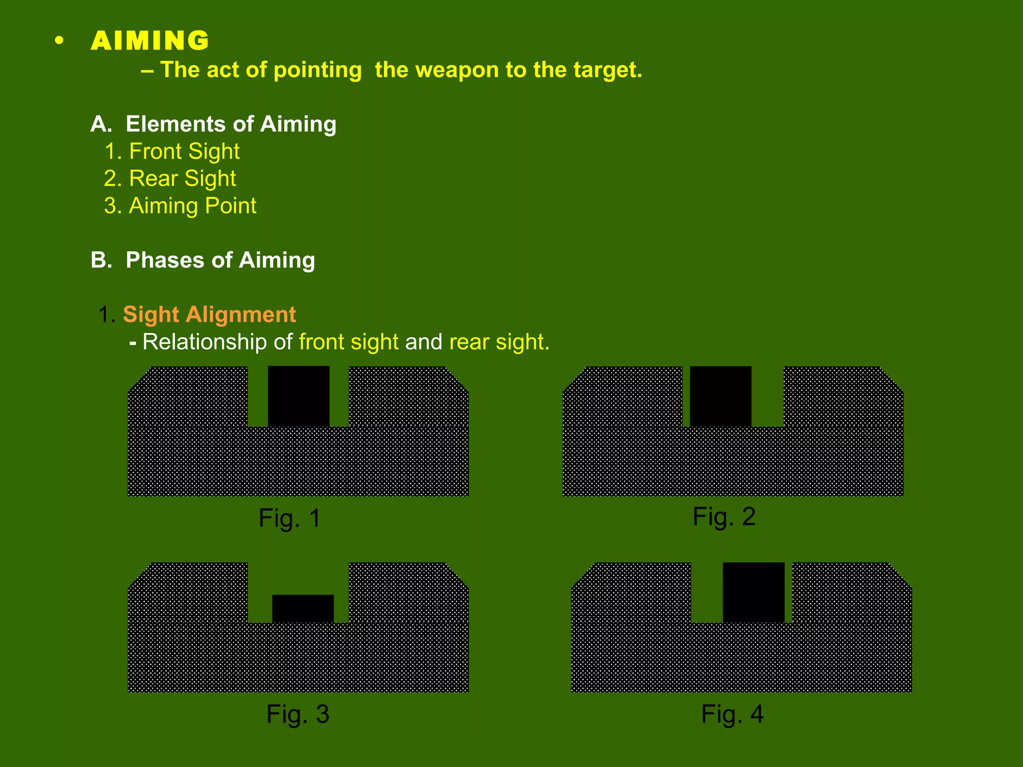 Fundamentals Of Pistol Marksmanship | PPT