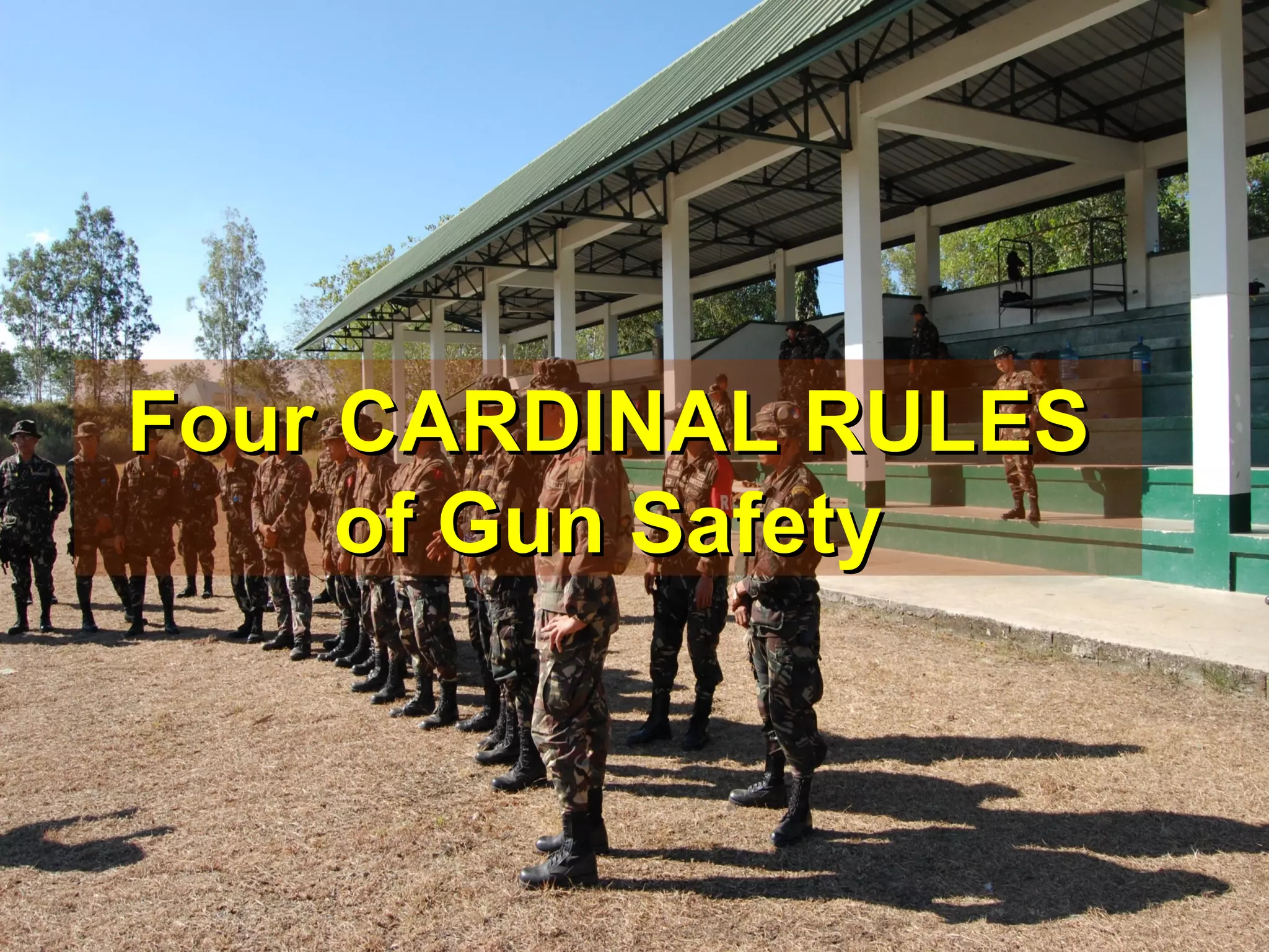 Fundamentals Of Pistol Marksmanship | PPT